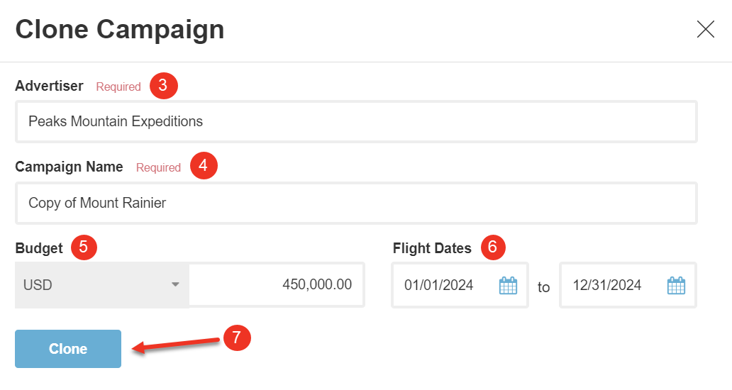 Clone a Campaign