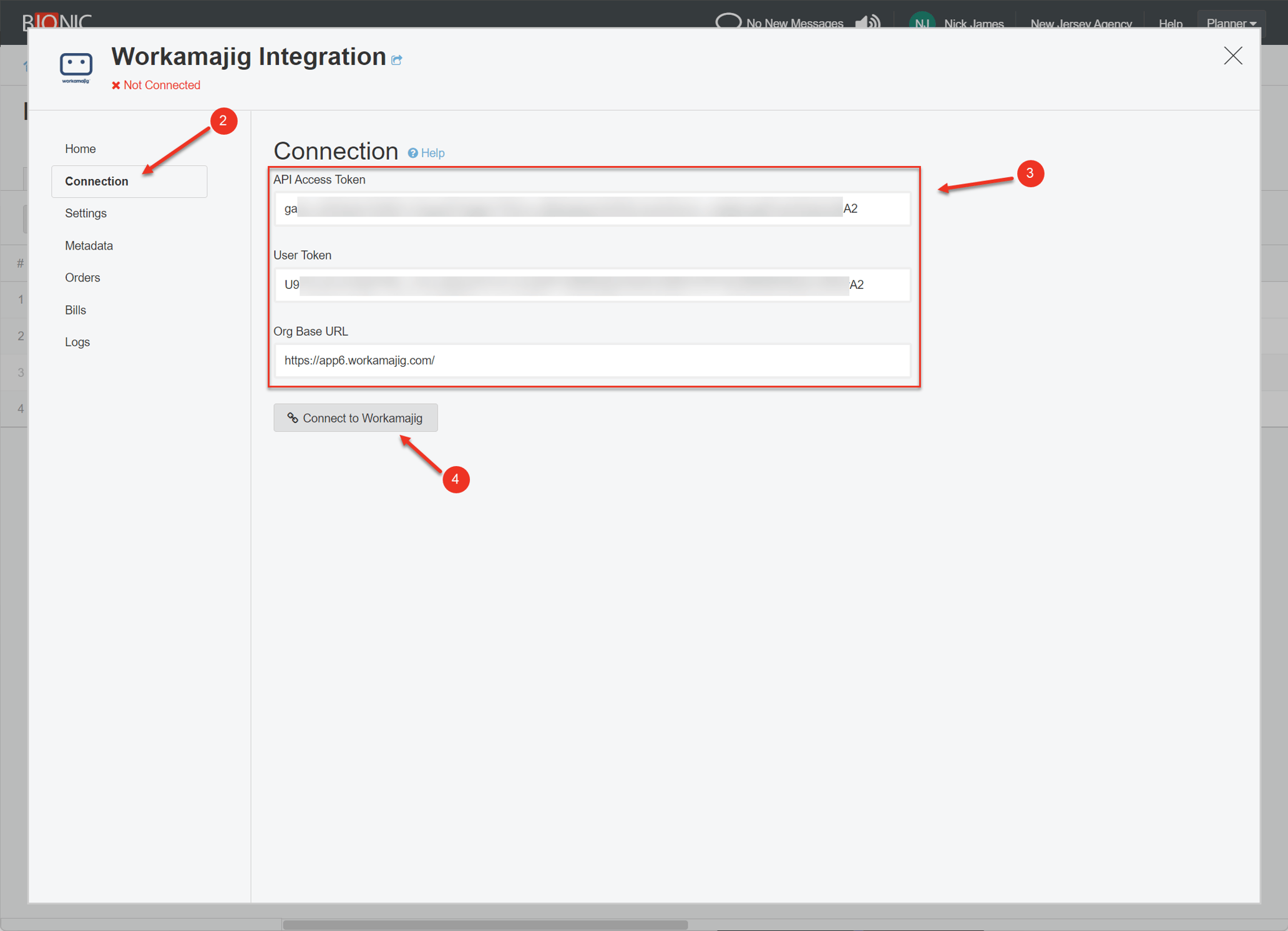 Integrate With Workamajig