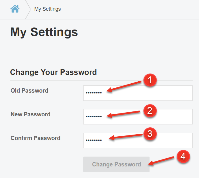 Manage Your User Settings